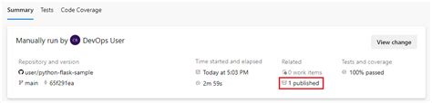 Build And Publish A Python App Azure Pipelines Microsoft Learn