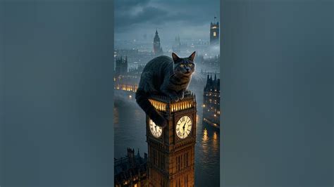 런던 빗속의 고양이 Youtube