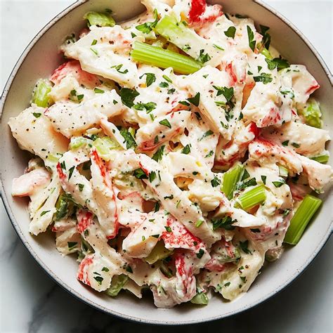 Easy Classic Crab Salad Recipe Ready In 25 Minutes Savoury Flavor