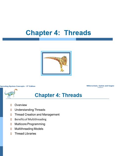 Ch4 Os Pdf Thread Computing Operating System