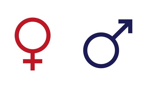 Sex Male And Female Gender Icon Vector Vector Art At Vecteezy