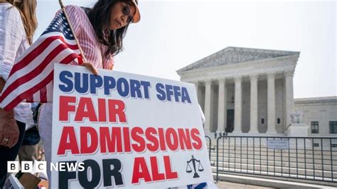 Affirmative action: US Supreme Court overturns race-based college admissions - BBC News