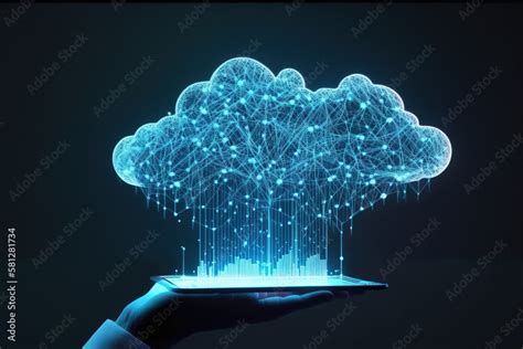 Cloud Computing Cyber Security Ai Mind Network Management Modern