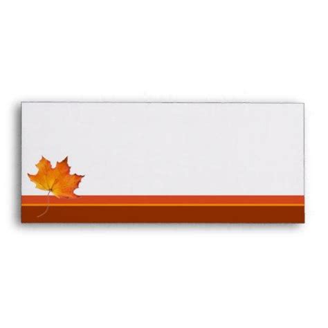Maple Leaf Letterhead Envelope Zazzle Matching Ts Maple Leaf