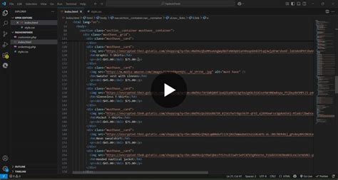 html css webdesign frontenddevelopment uidesign fashionecommerce