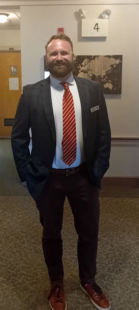 Eric Wirth Manager Of Global Partnerships At Umass Kindly Wearing Our… Dr Christine Rubas