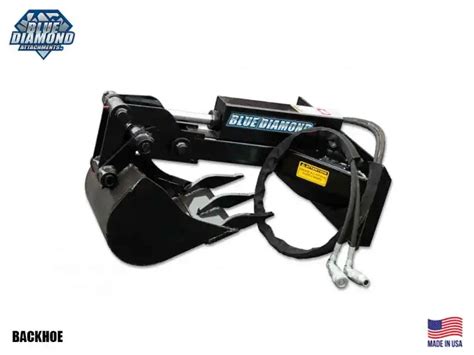Blue Diamond Mini Loader Backhoe Throttleforge