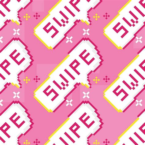 Premium Vector Pixel Speech Bubbles Cartoon Expression Pattern Background Vector Illustration