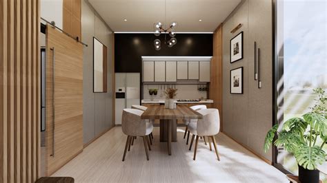 Interior Design 3d Render Perspective