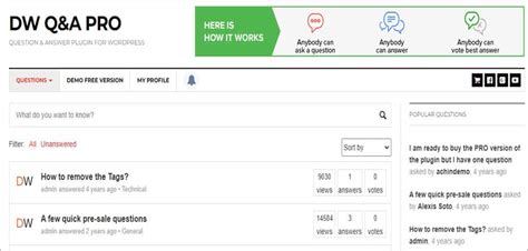 7 Best Questions And Answers Qanda Wordpress Plugins