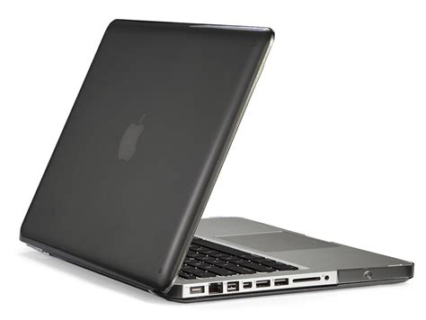 MacBook Pro Hardshell Hard Shell Case Cover Transparent Clear Protect BLACK EconoSuperStore