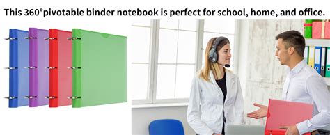 Tashkummy Pivotable Refillable Notebook 1 Inch 3 Ring