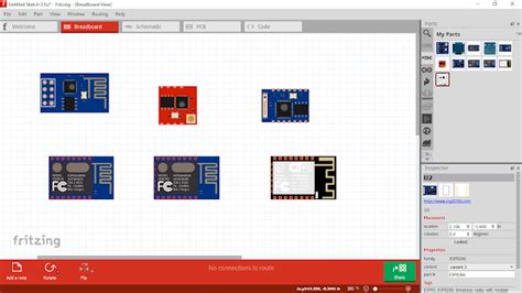 Arduino Er Fritzing Parts Of Esp8266 Based Wifi Module
