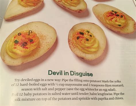 Deviled Egg Filling Piped Onto Potatoes Recipe Easter Deviled Eggs