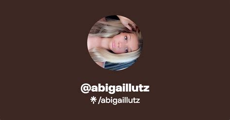 Abigaillutz Official Tiktok Instagram Facebook Linktree