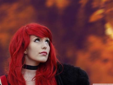 Sexy Redhead Headshot X Wallpaper Teahub Io