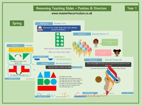 Year 1 Position And Direction Reasoning Teaching Slides Master The Year 1 Position And Direction Reasoning Teaching Slides Master The