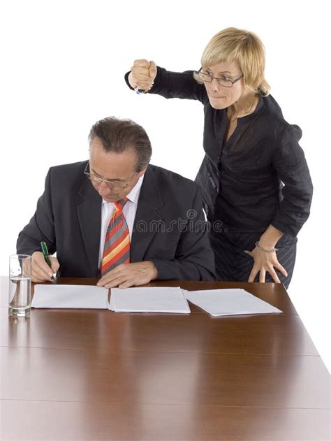 Boss Out Of Touch Success Out Of Reach Stock Image Image Of