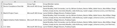 How To Export M365 Group Members With Microsoft Graph Powershell