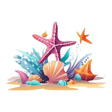 바다의 날 다채로운 만화 일러스트 바다 생물 만화 일러스트 바다 일러스트 바다의 날 Png 일러스트 및 이미지 에 대한 무료 다운로드 Pngtree