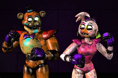 Glamrock Freddy And Glamrock Chica Sfm Fnaf Sb By Gwenalvarez36 On Deviantart