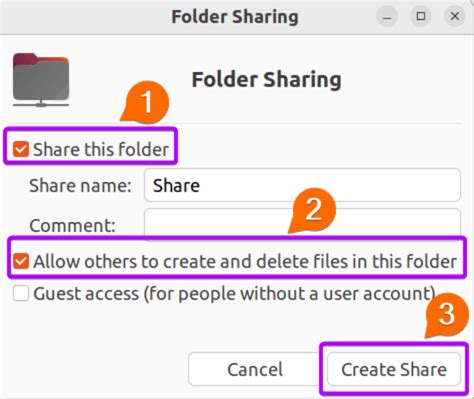 How To Access Shared Folder In Ubuntu 2 Methods