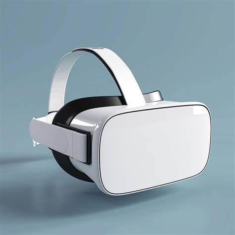 Premium Photo A 3d Model Of A Virtual Reality Glasses