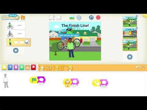 Coding With Scratch Junior Scratch Jnr Tutorial Create A Tag Game Using Multiple Start Blocks