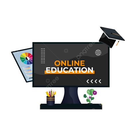 크리 에이 티브 온라인 교육 벡터 Eps와 Png 온라인 교육 벡터 도서관 교육 Png 일러스트 및 벡터 에 대한 무료 다운로드 Pngtree