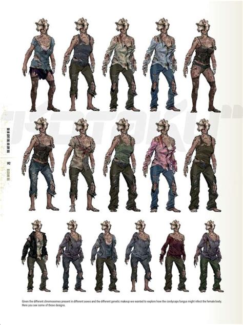 Clicker Variations The Last Of Us Zombies Types Clickers The Last Of