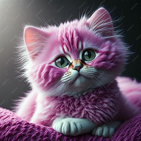 Premium Ai Image Aawesomepinkcutecat Ai Generated