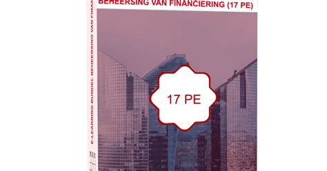 e learning pakket beheersing van de financiering 17 pe