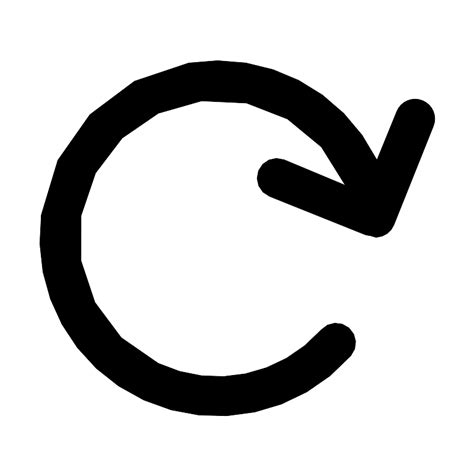 rotate right vector svg icon svg repo