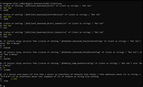 False Root And Gather Reset Broke Custom Content Platform BigFix Forum