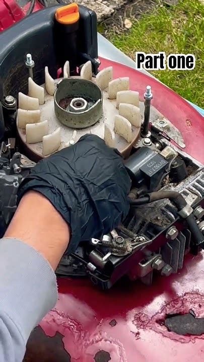 How to clean carburettor from the lawnmower 4 stroke engine #diy #lawnmower #mechaniclife #tips ...