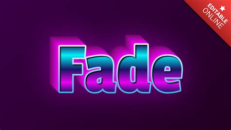 Fade Text Effect Generator Textstudio
