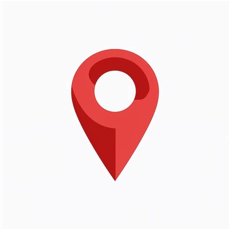 Premium Vector Red Location Pin Icon For Maps And Navigation