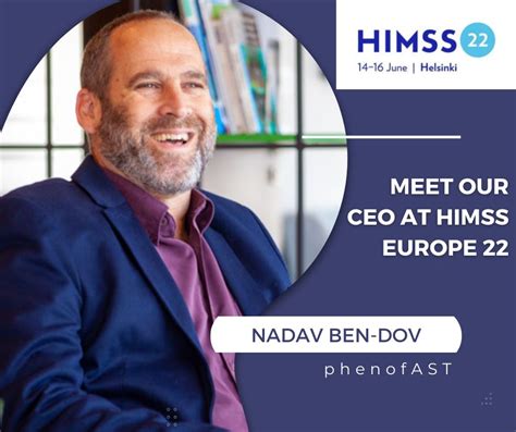 Nadav Ben Dov Phd On Linkedin Himss22europe