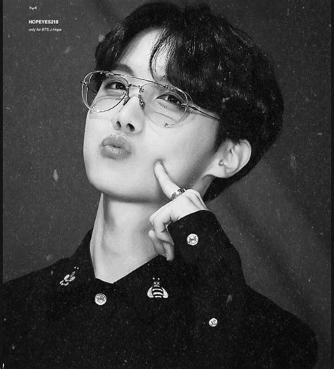 Jhope Black And White Edit Black And White Aesthetic Bts Black And