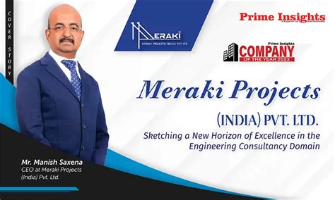 meraki projects india pvt ltd company of the year 2023