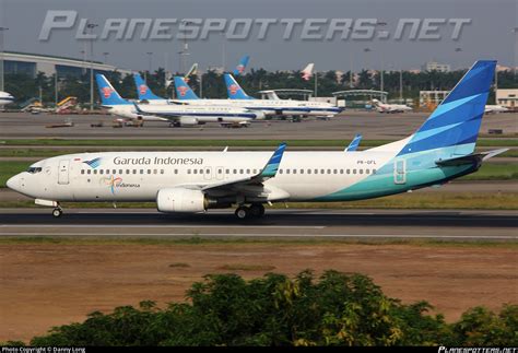 Pk Gfl Garuda Indonesia Boeing 737 86nwl Photo By Danny Long Id