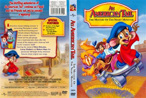 An American Tail The Mystery Of The Night Monster Dvd Cover 2000 R1