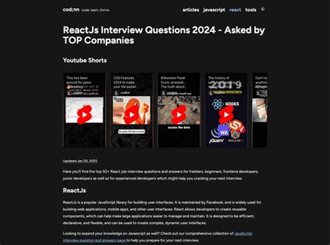 Reactjs Interview Question By Vasu7389 A React Template Built At