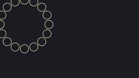 Offset Path Animated Circles With Houdini And Splitting Js