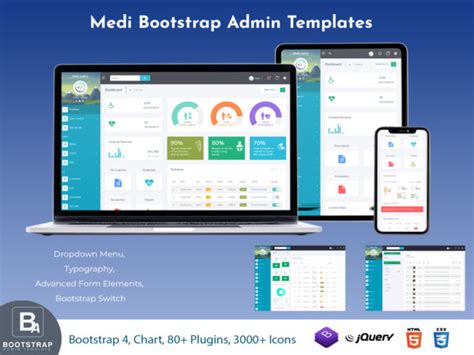 Medi Bootstrap Admin Templates Bootstrap Admin Template