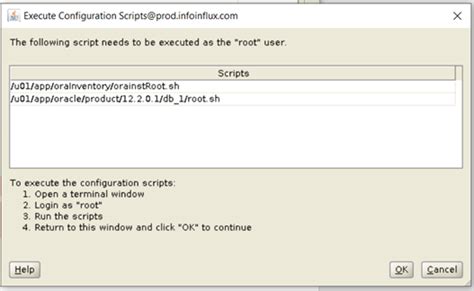 Install Oracle Database 122 On Linux Info Influx