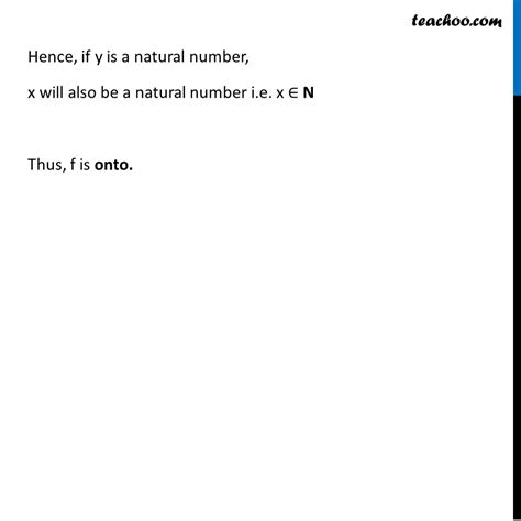 Example To Prove One One Onto Injective Surjective Bijective