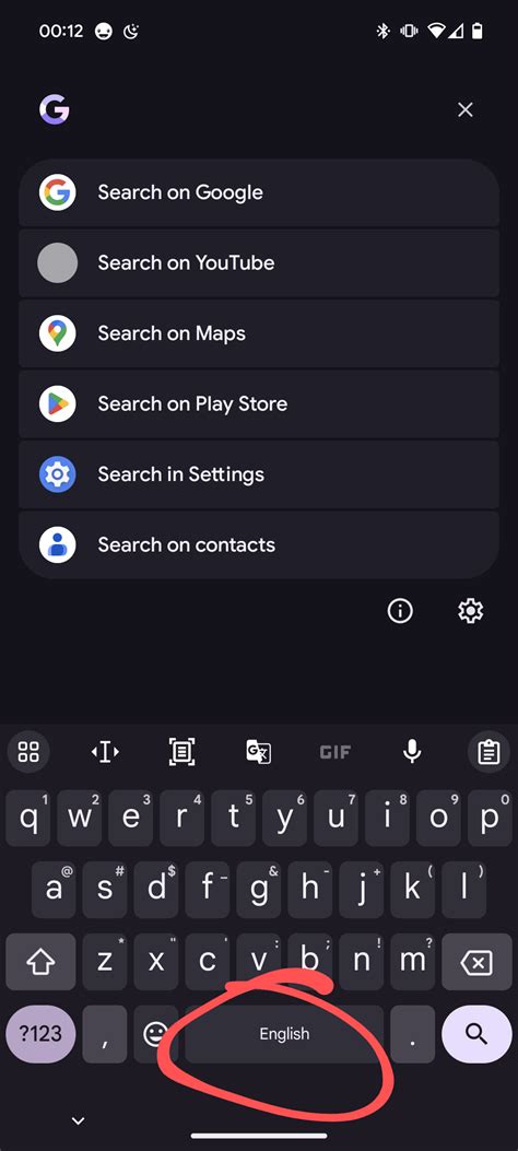 Is There A Way To Remove The English Text From The Spacebar Its Been Showing Up For About A