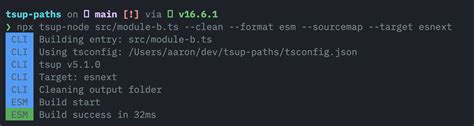 How To Use Path Aliases Issue 334 Egoist Tsup GitHub