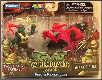 Paleo Patrol Raphael Winged Dino Teenage Mutant Ninja Turtles